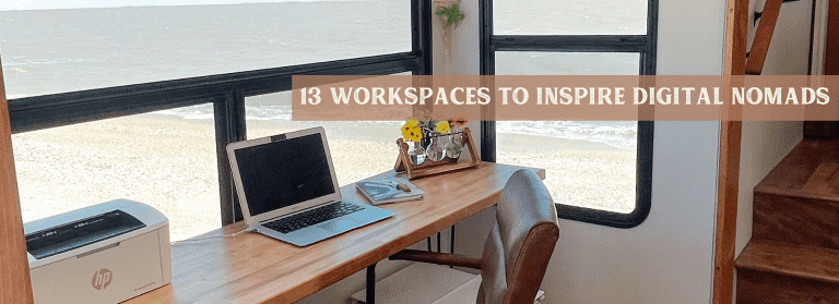 13 Workspaces to Inspire Digital Nomads: Mobile Office Van & RV ...