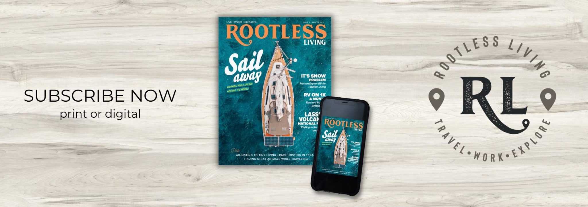 Rootless Living - A Magazine for Digital Nomads